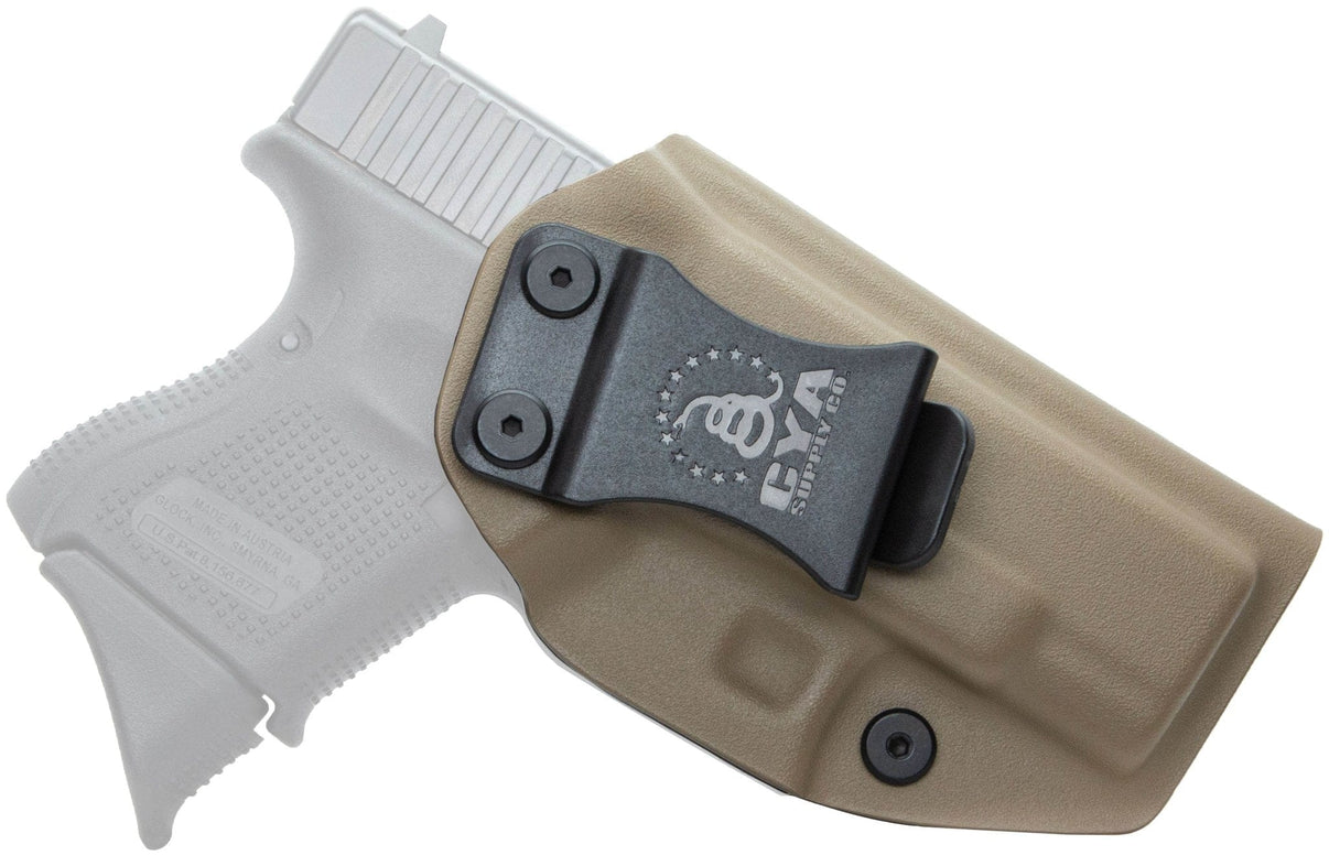 Glock 26 Holster | Base IWB Holster | CYA Supply Co. – CYA Supply Co.