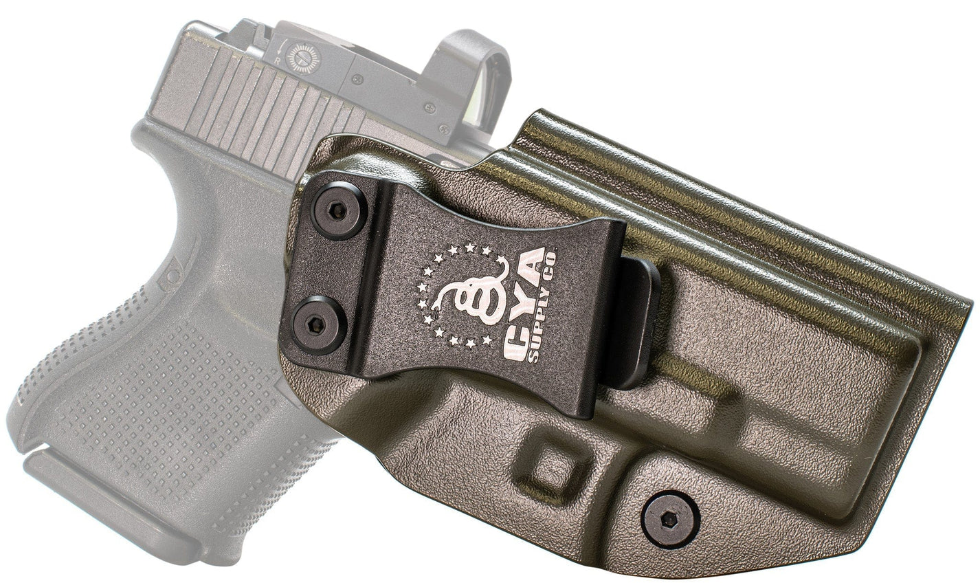 Glock 26 Holster | Base IWB Holster | CYA Supply Co. – CYA Supply Co.